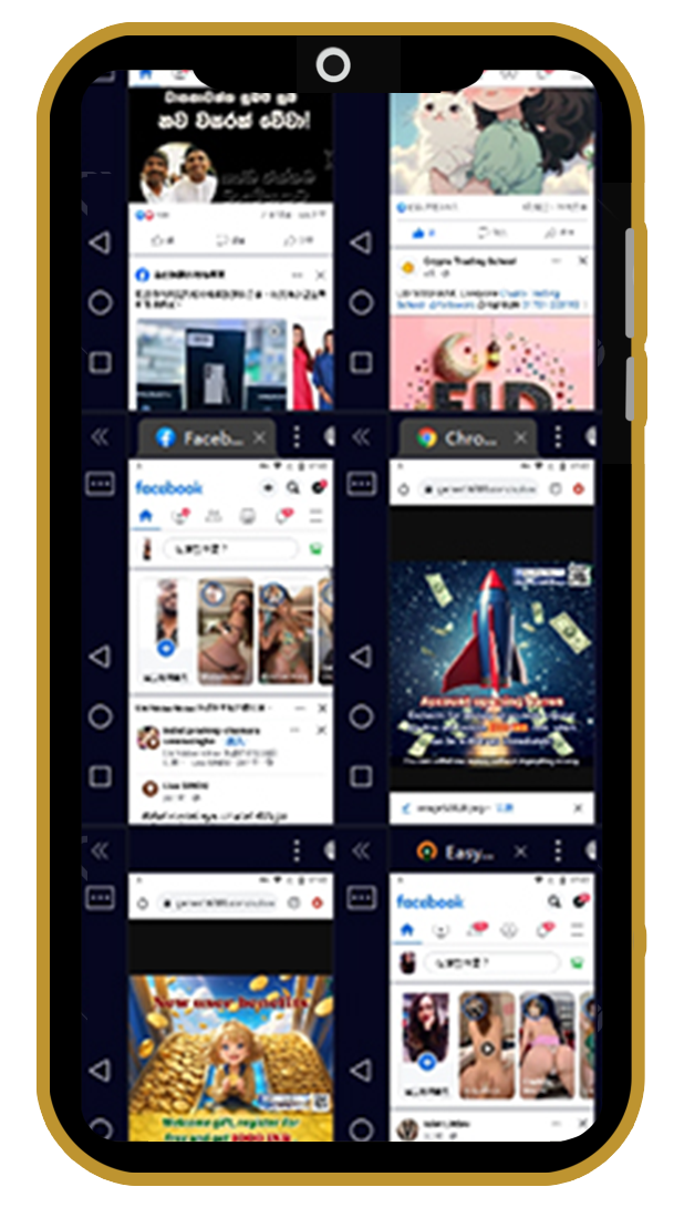 The system runs multiple systems at the same time